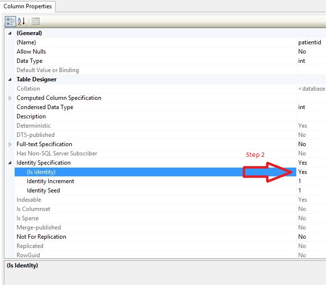 Auto-increment primary key in SQL tables - SPLessons