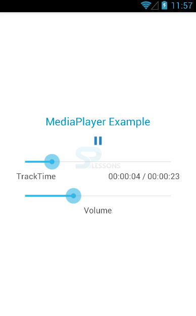 Android MediaPlayer - SPLessons