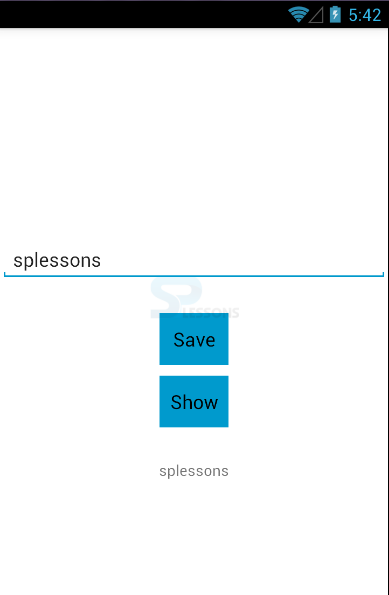 Android SharedPreferences - SPLessons