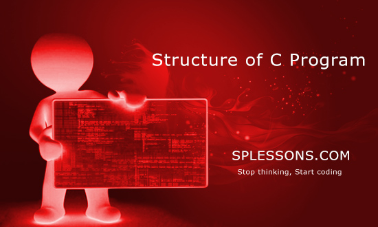 Structure of C Program - SPLessons