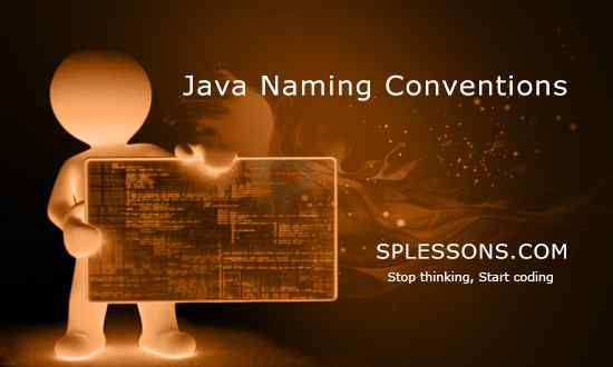 Java Naming Convention SPLessons