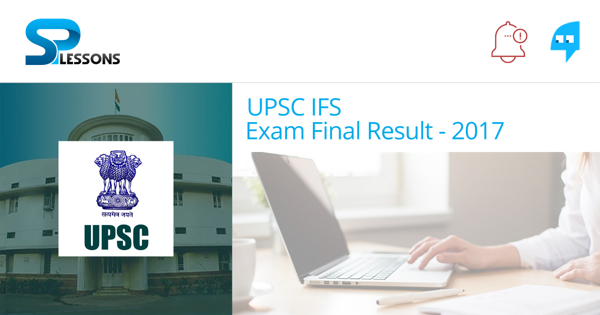 UPSC IFS Result - SPLessons