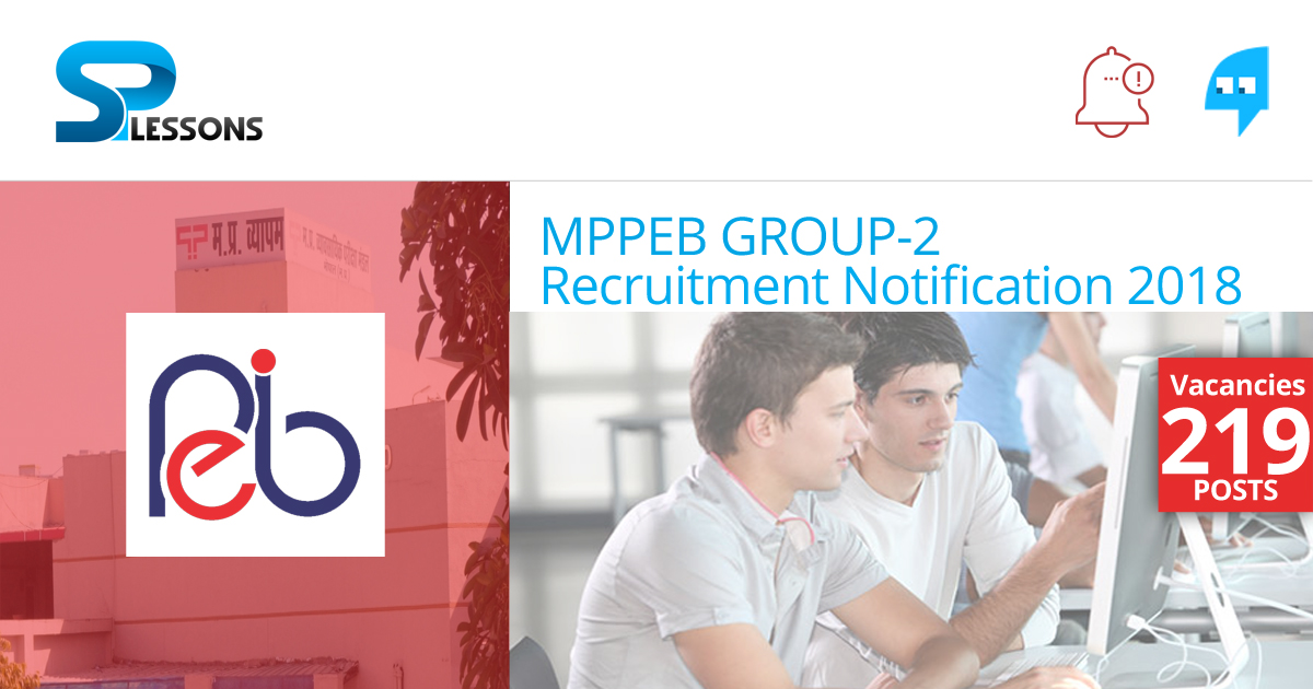 MP PEB Group 2 Sub Group 3 Notification
