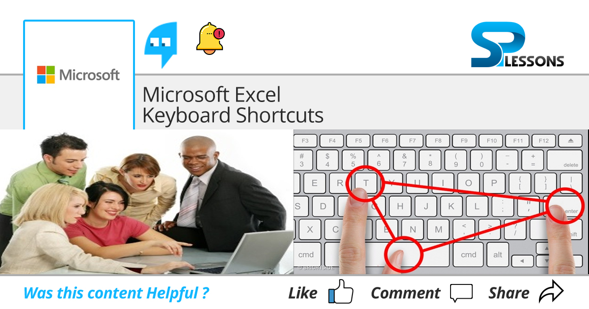 Microsoft Excel Keyboard shortcuts