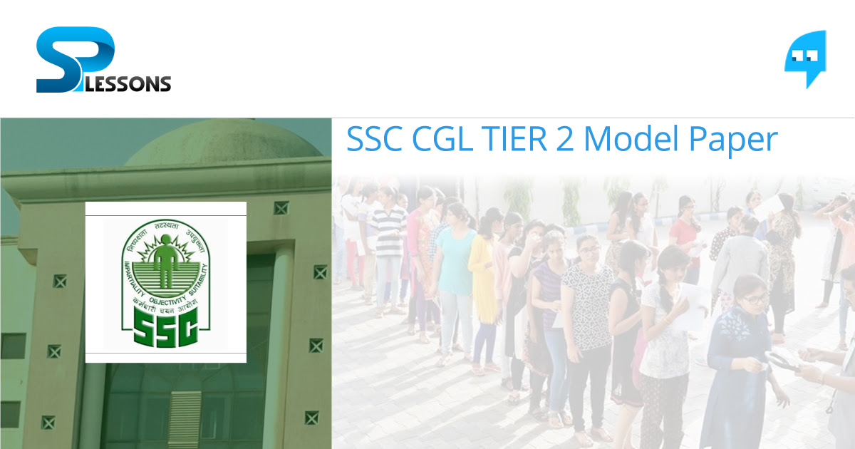SSC CGL Tier 2 Model Paper
