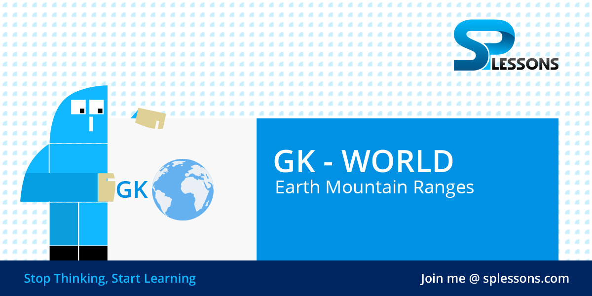 Earth Mountain Ranges