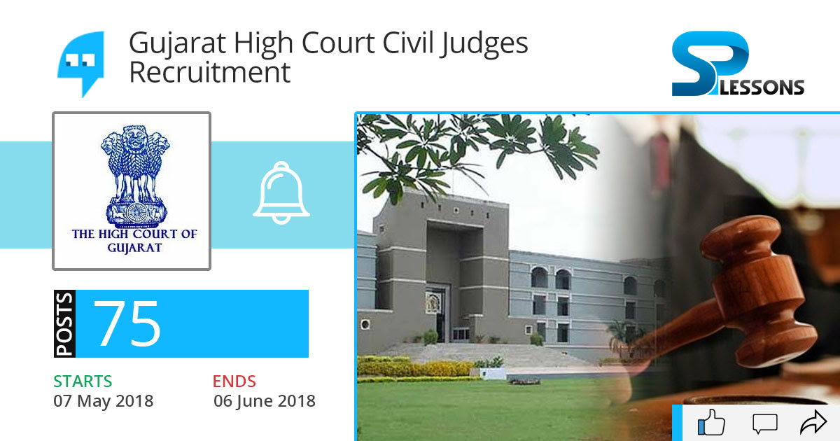 Gujarat High Court Civil Judge Recruitment