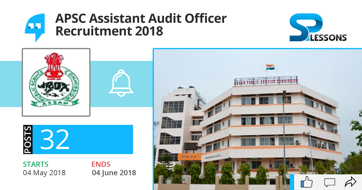 APSC Assistant Audit Officer Recruitment