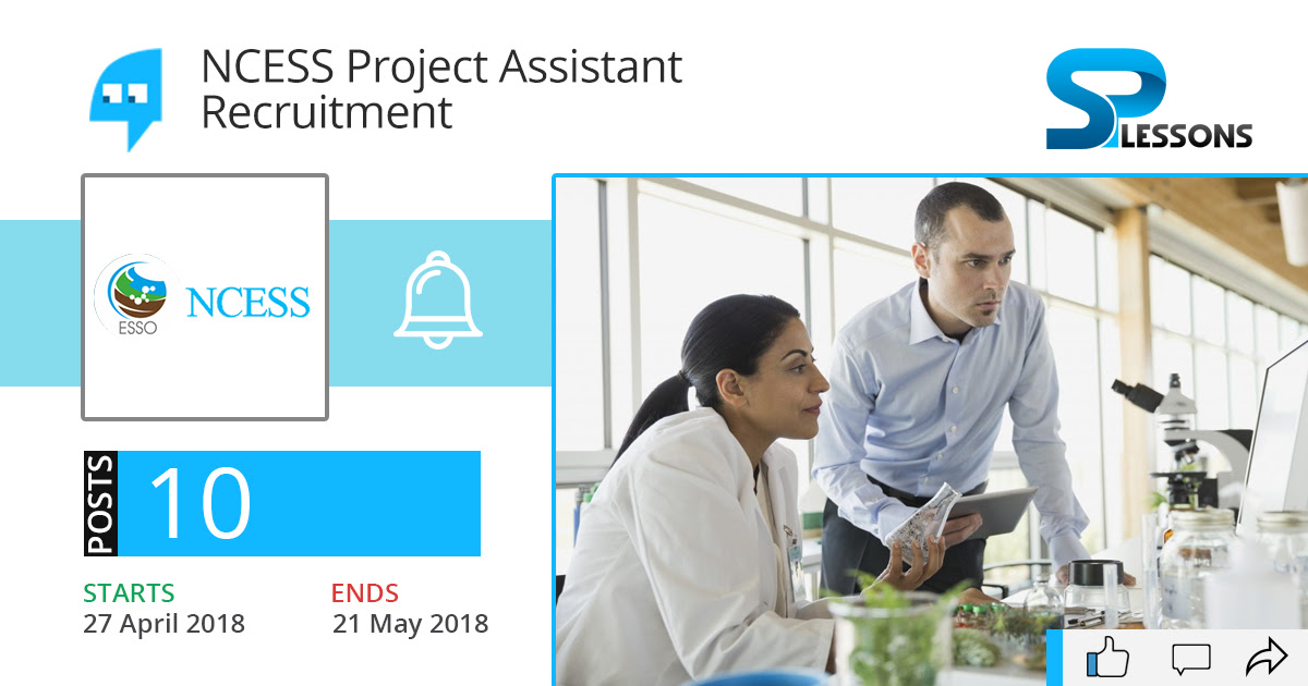NCESS Project Assistant Recruitment