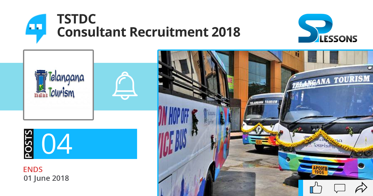 TSTDC Consultant Recruitment