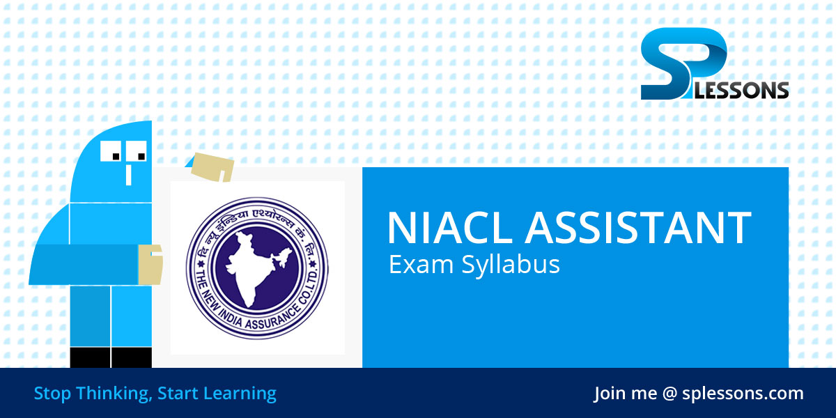 NIACL Assistant Exam Syllabus