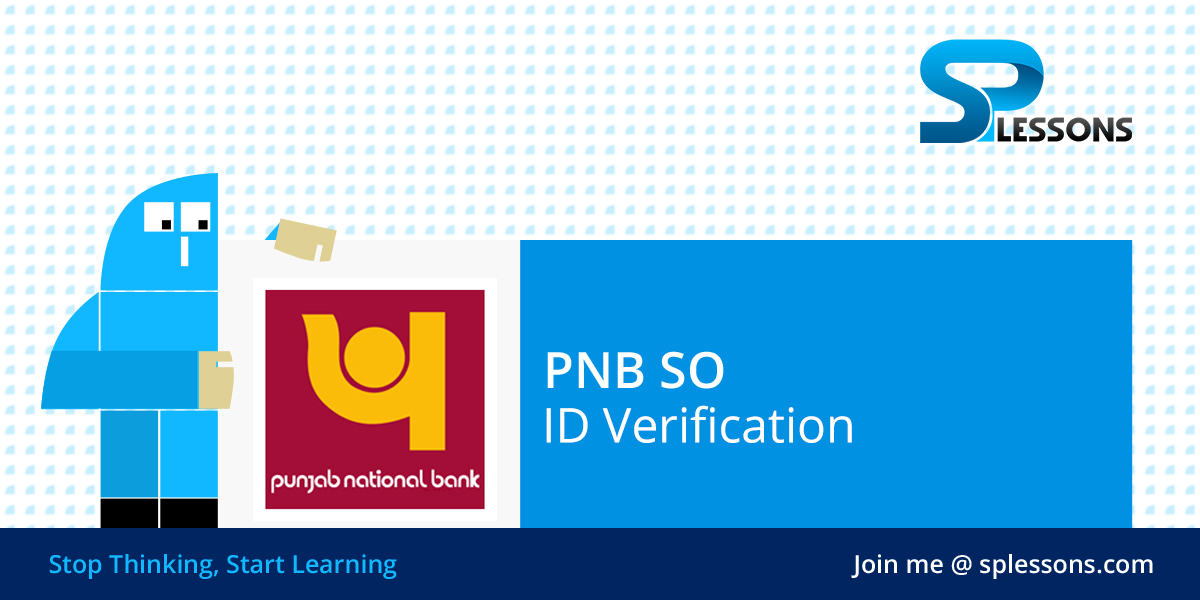 PNB SO ID Verification