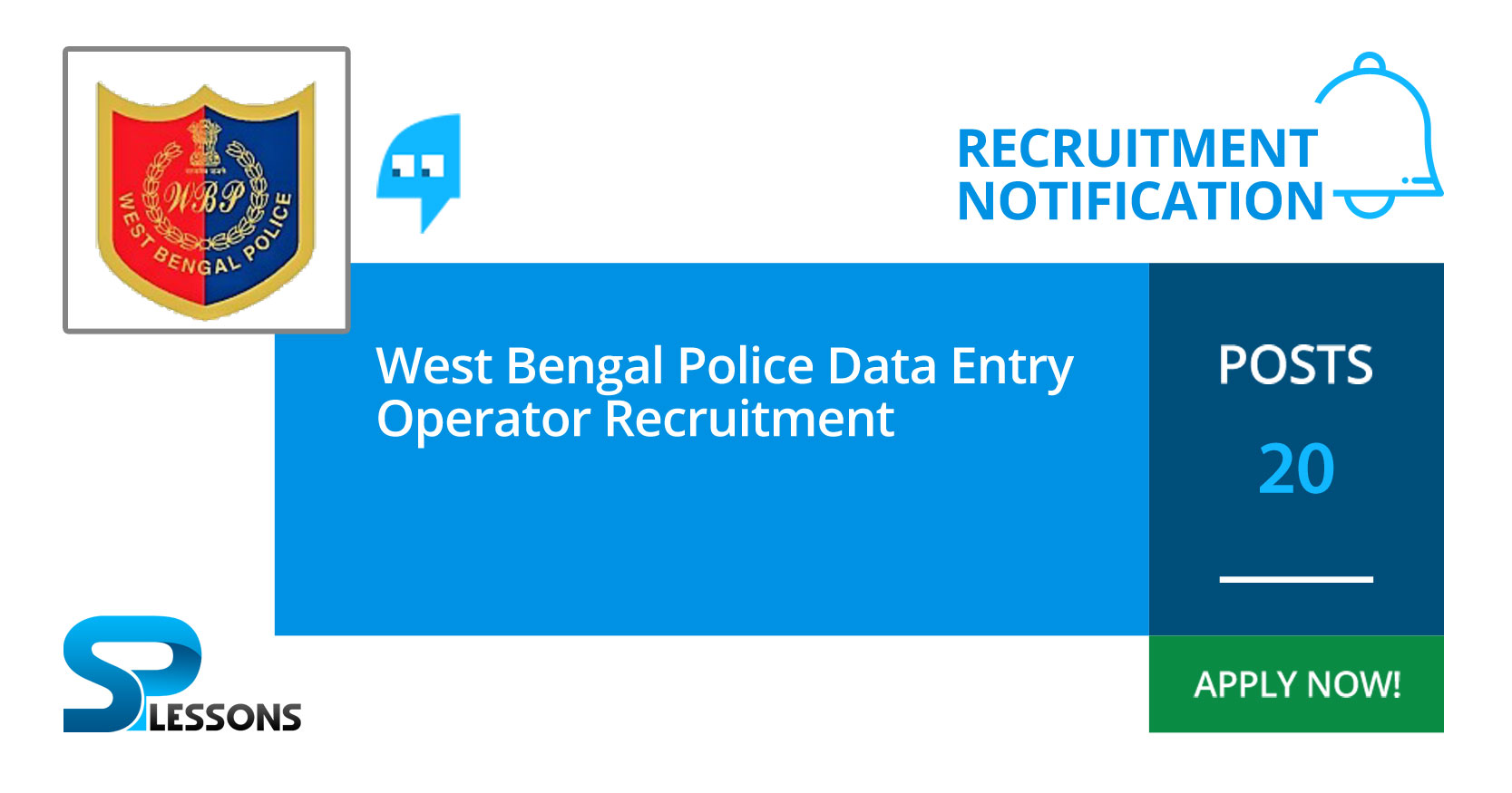 West Bengal Police Data Entry Operator Recruitment