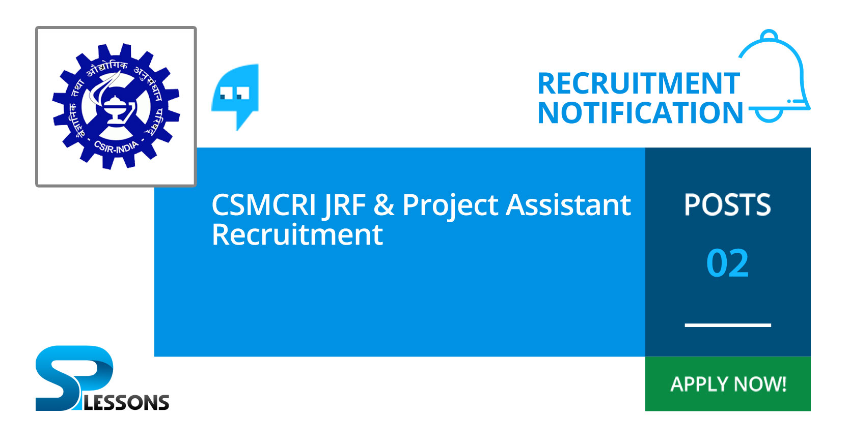 CSMCRI JRF and Project Assistant Recruitment