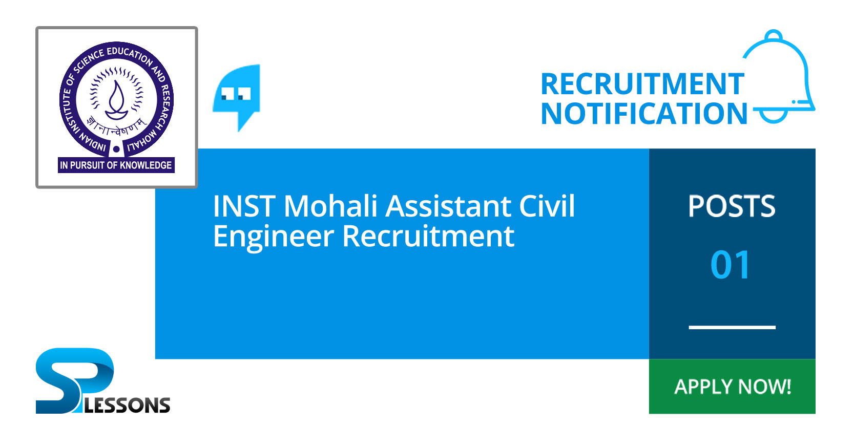 INST Mohali Assistant Civil Engineer Recruitment