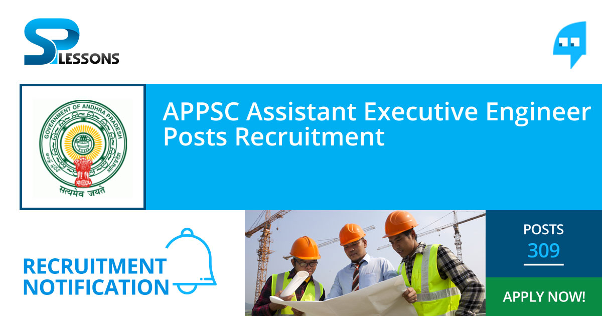 APPSC Assistant Executive Engineer Posts Recruitment