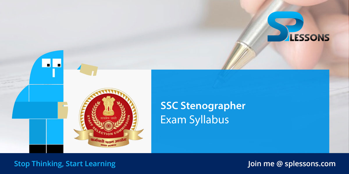 SSC Stenographer Exam Syllabus