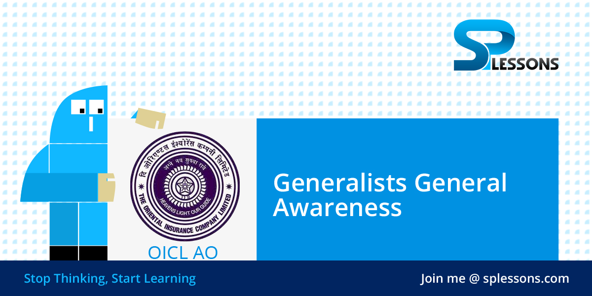 Generalists General Awareness