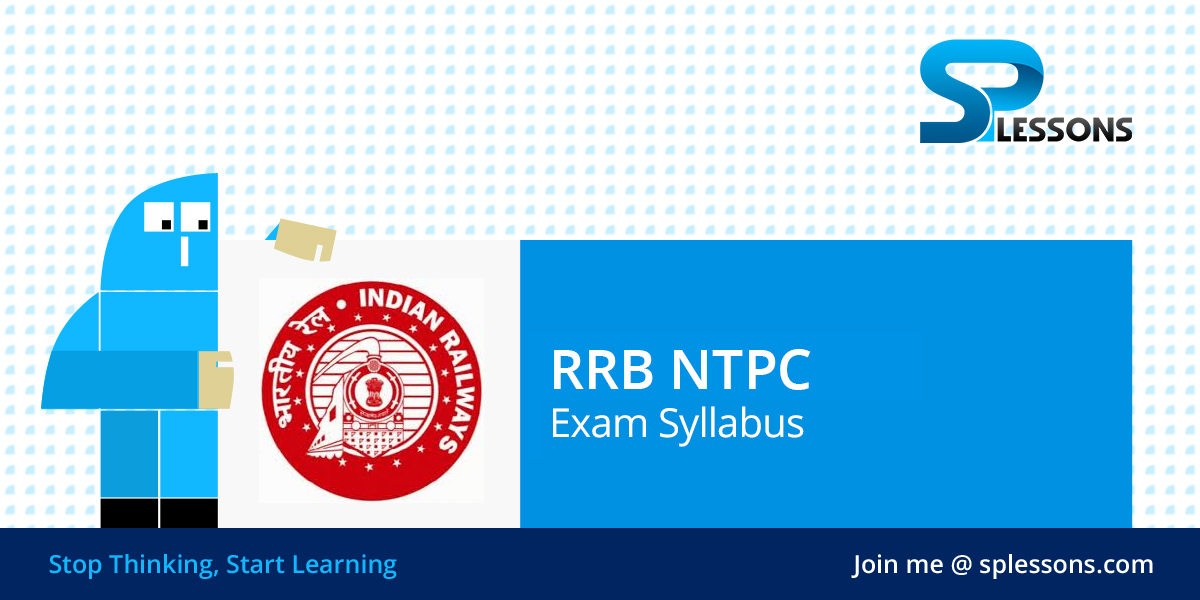RRB NTPC Exam Syllabus