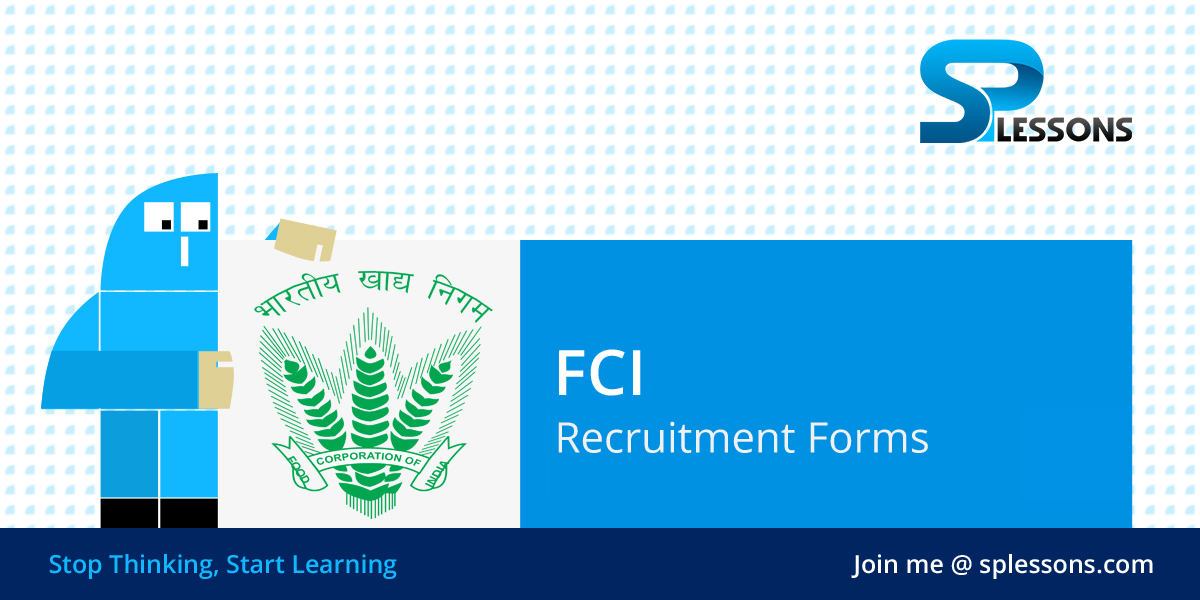 FCI Recruitment Forms