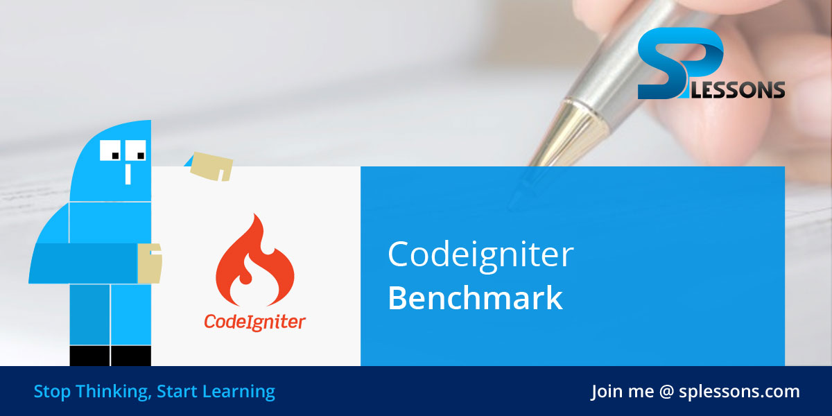 Codeigniter Benchmark Splessons