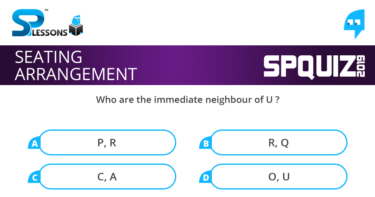 Seating Arrangement – Quiz 2