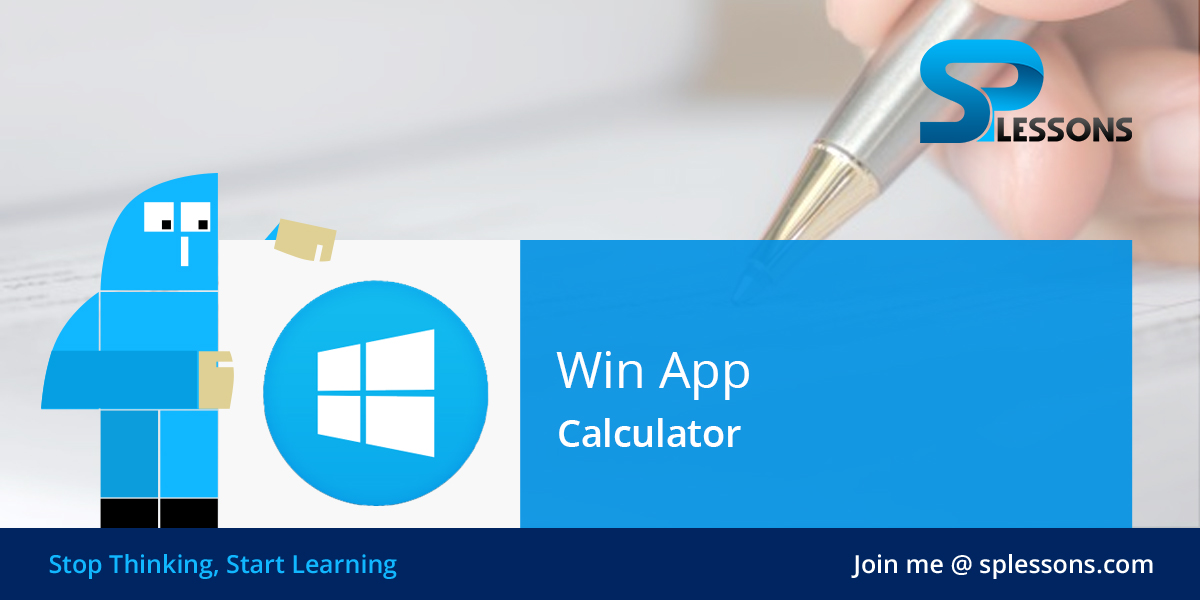 Win App Calculator - SPLessons