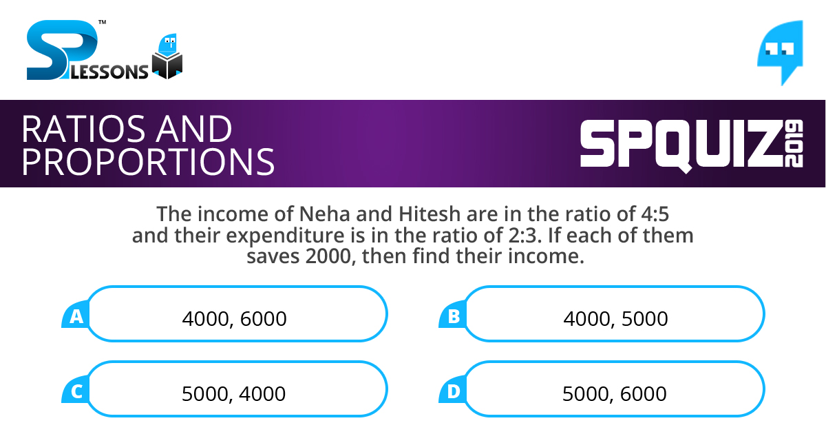 Ratios and Proportions Quiz 10