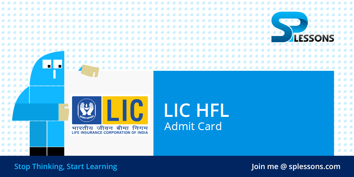 LIC HFL Admit Card