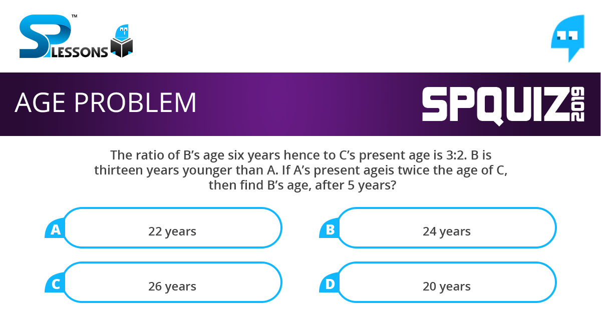 Age Problem Quiz 7
