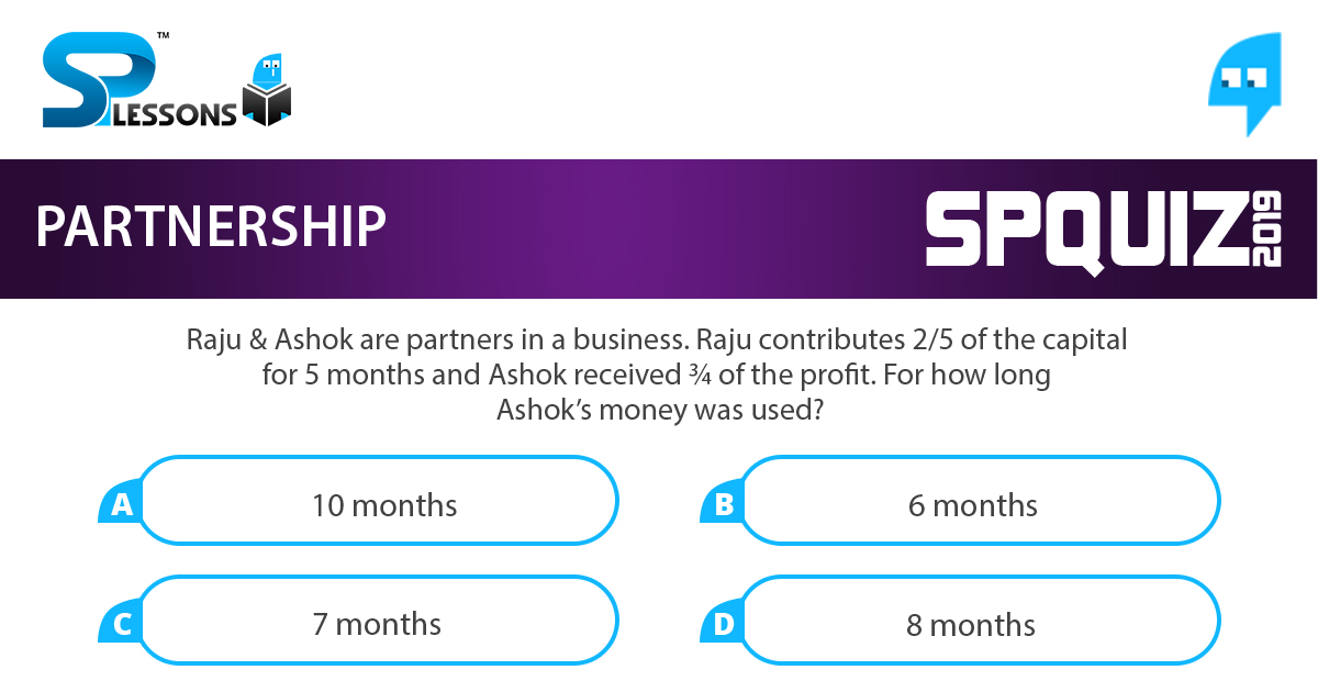Partnership Quiz 8