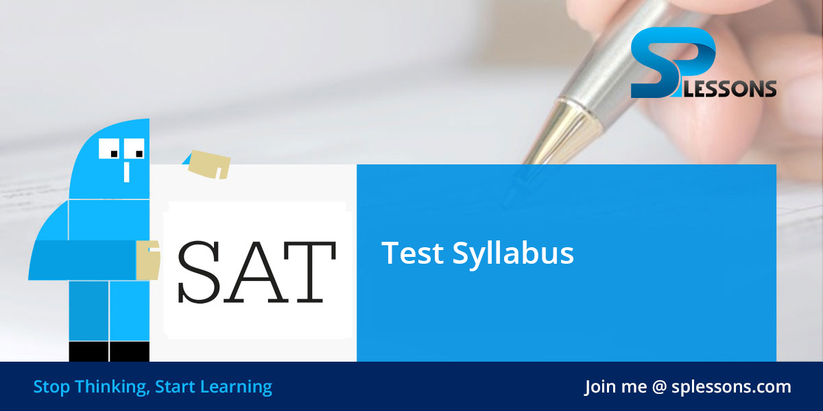 SAT Test Syllabus