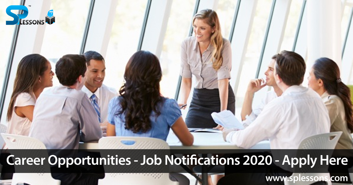 Career Opportunities | Job Notifications 2020 | Apply Here