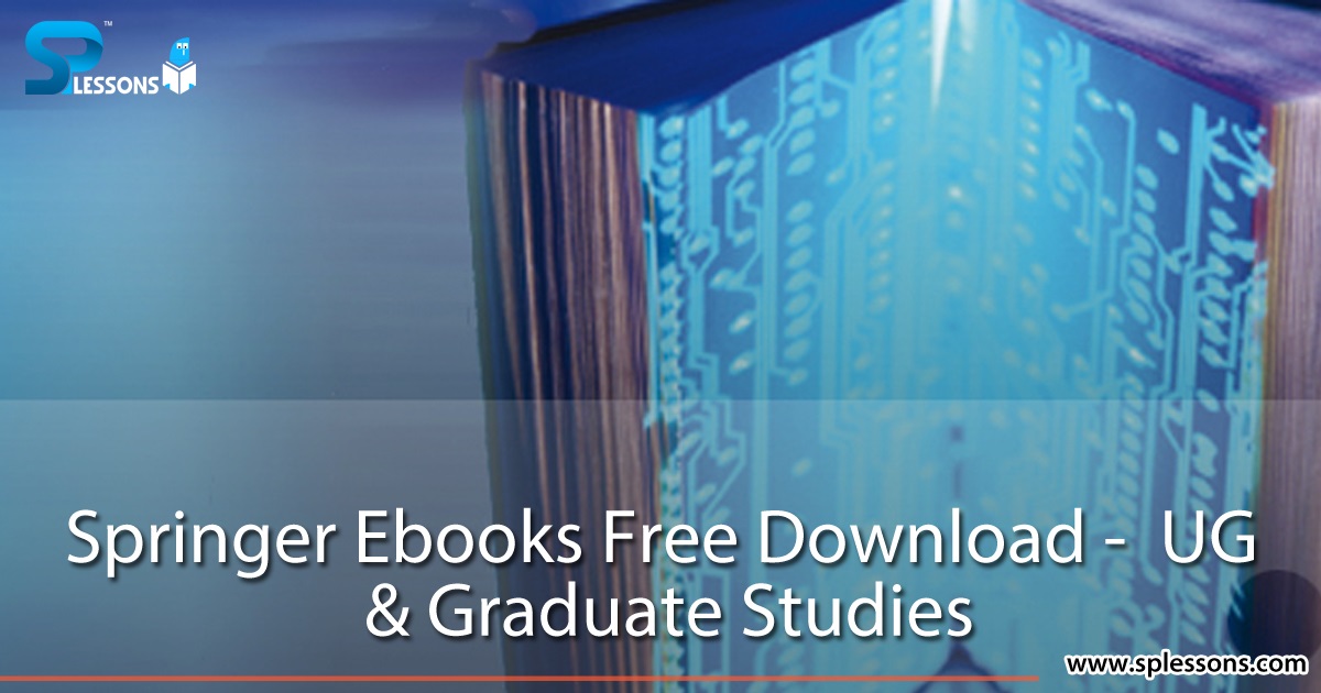 500+ Springer EBooks for UG and Graduates | Free Download